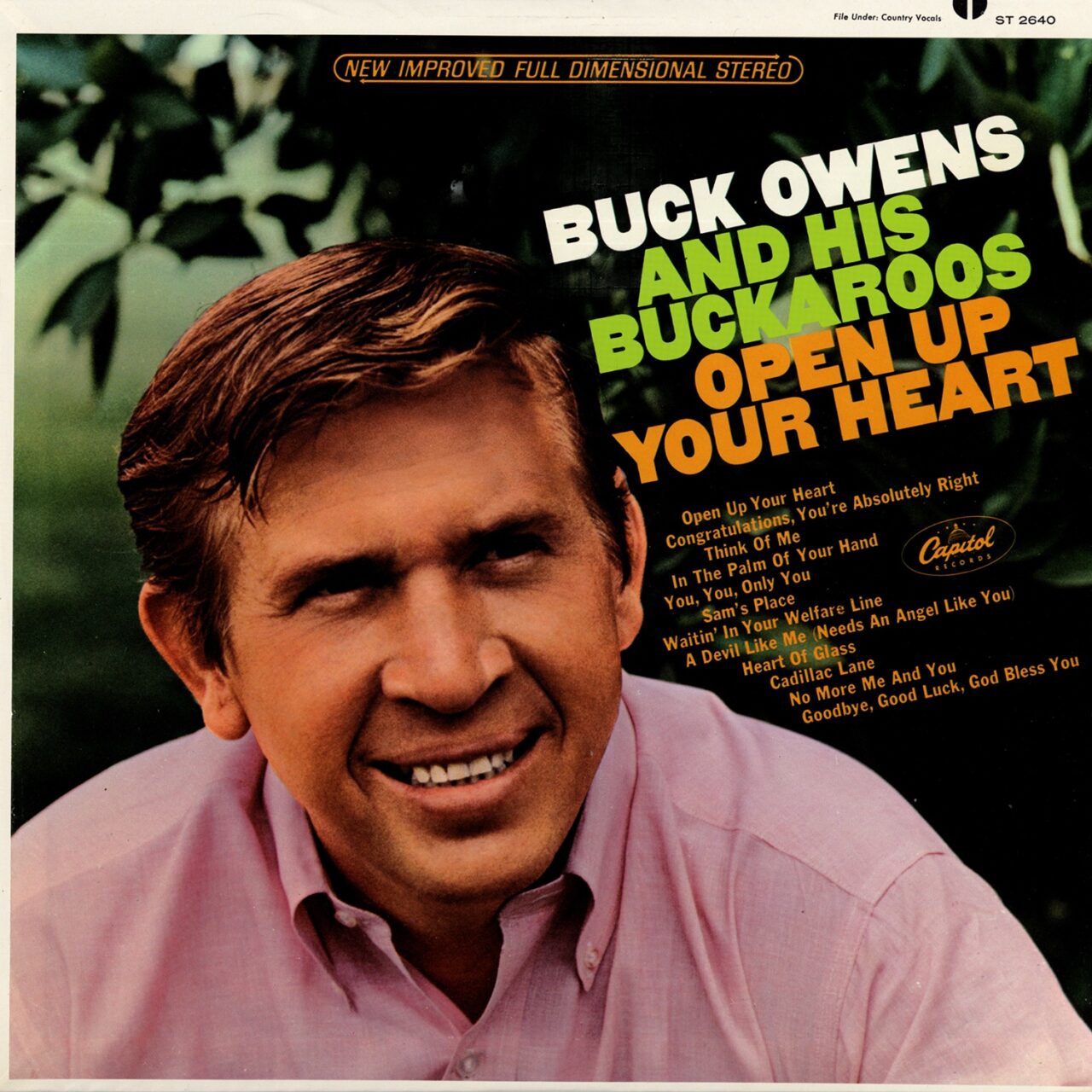 Buck Owens And His Buckaroos — Adios, Farewell, Goodbye, Good Luck, So ...