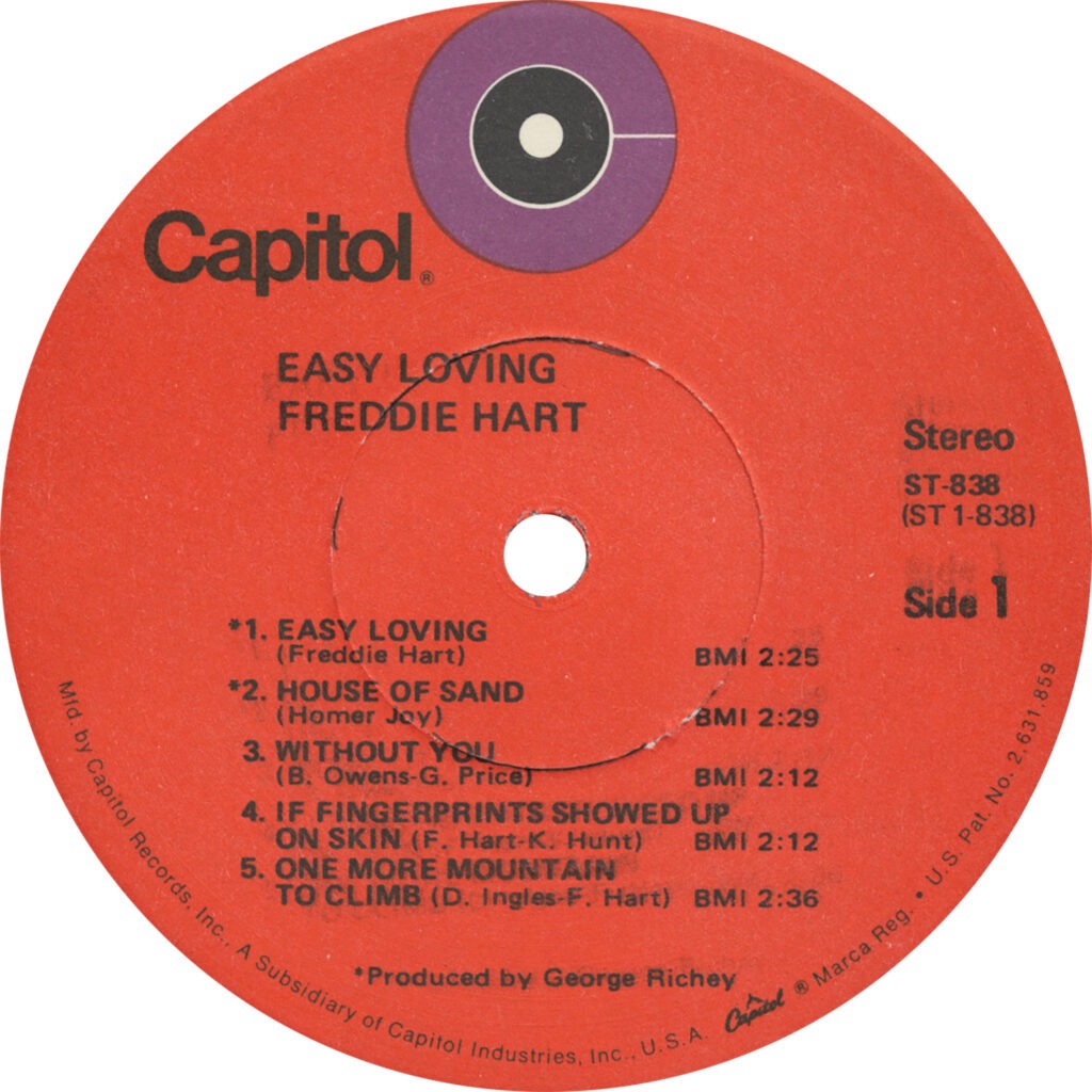 Freddie Hart — Easy Loving [Vintage Vinyl] – Omnivore Recordings