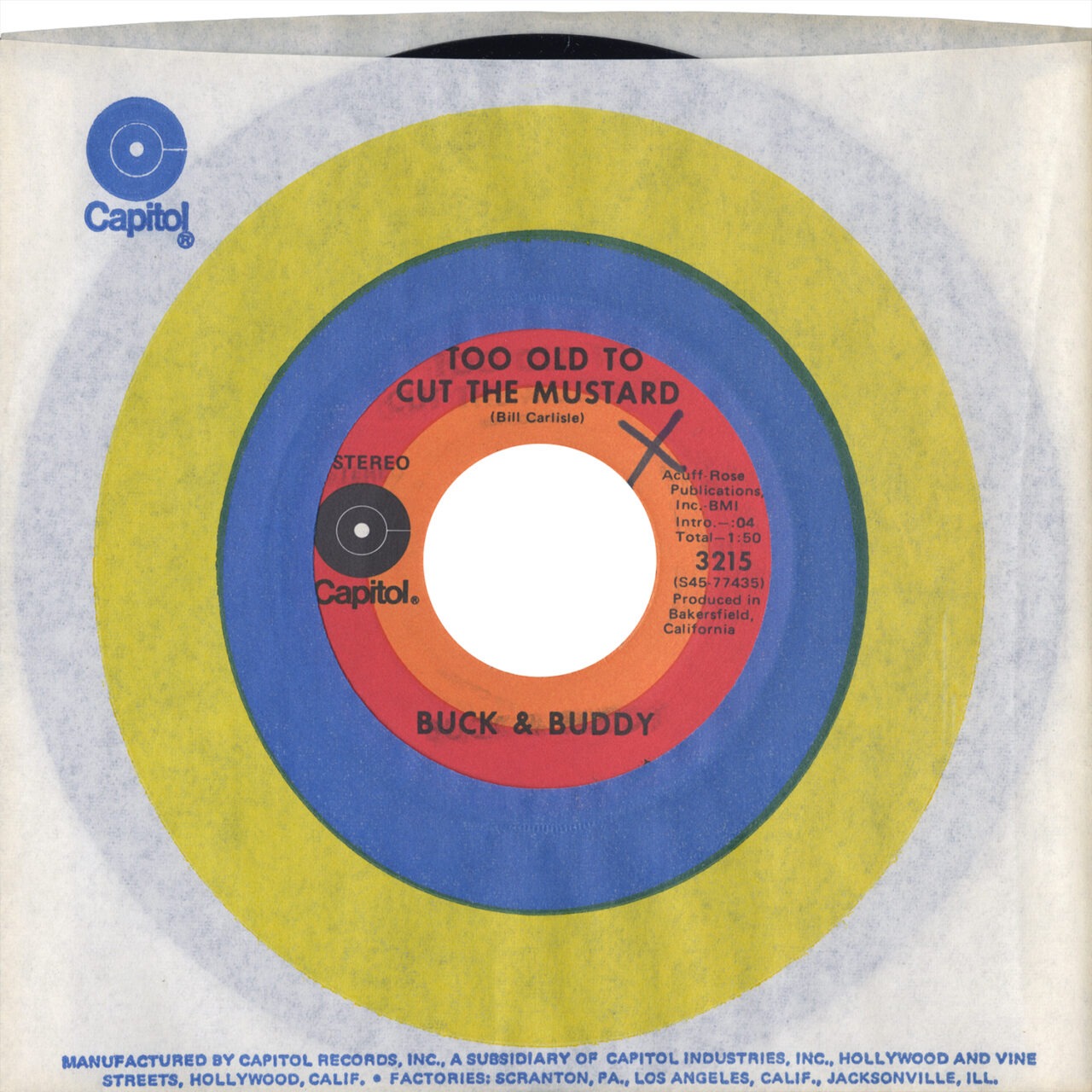 Buck Owens And His Buckaroos — Adios, Farewell, Goodbye, Good Luck, So ...